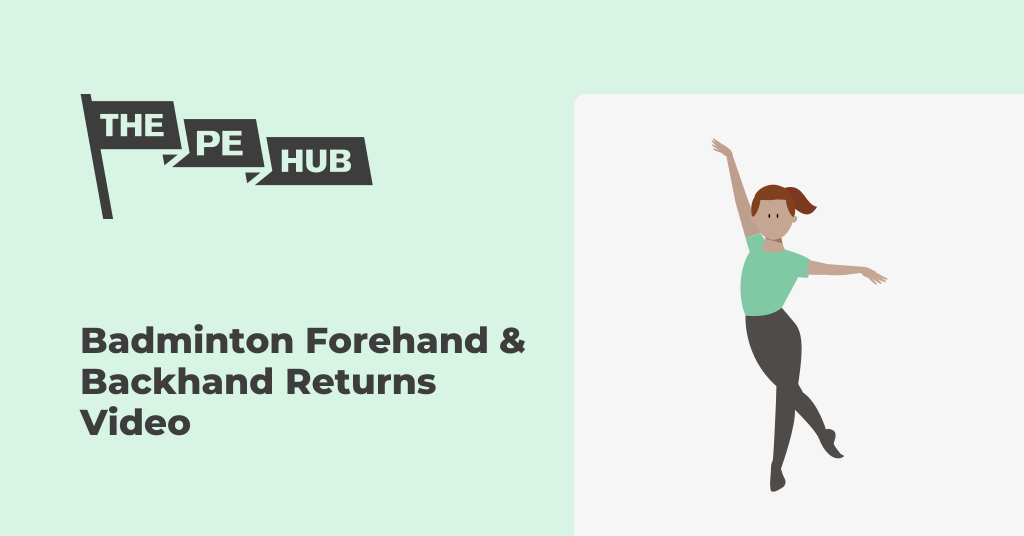 Badminton Forehand & Backhand Returns Video | The PE Hub
