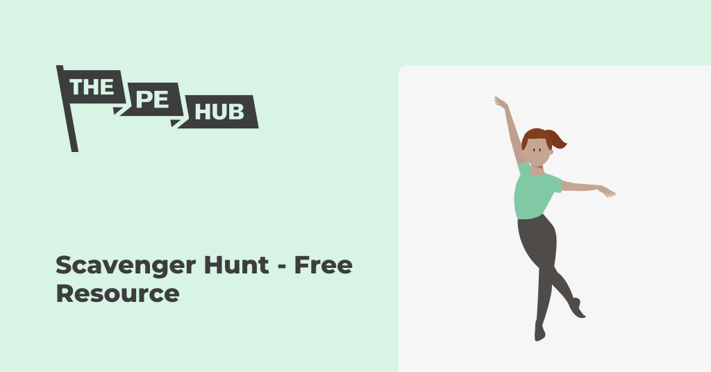 Scavenger Hunt - Free Resource | The PE Hub