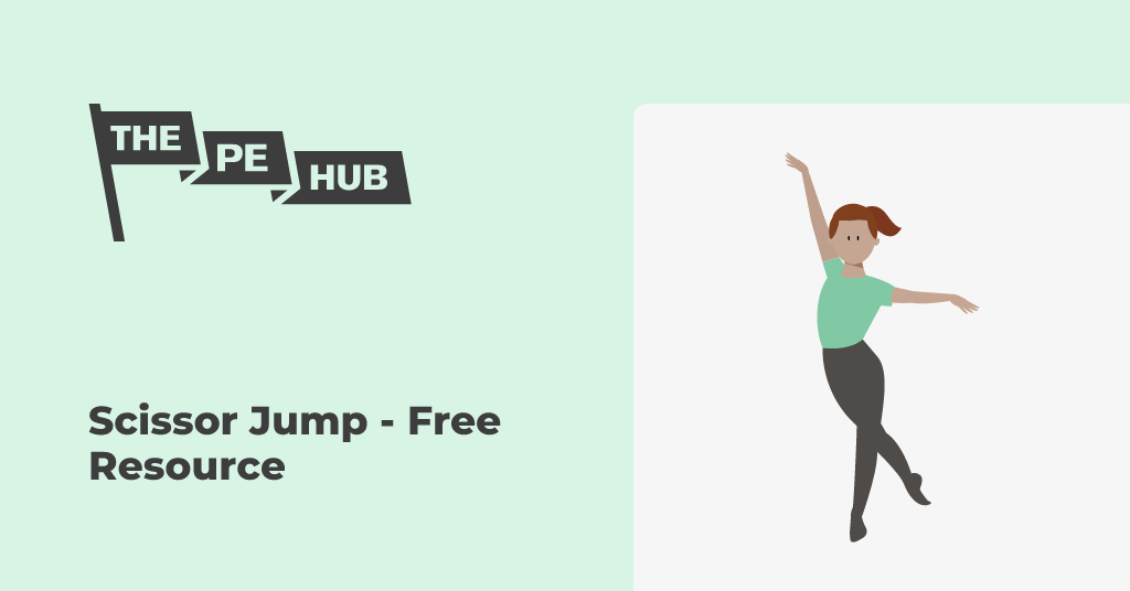 Scissor Jump - Free Resource | The PE Hub